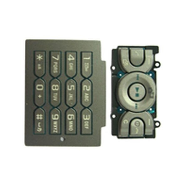 Keypad For Sony Ericsson W595 - Grey - Maxbhi.com
