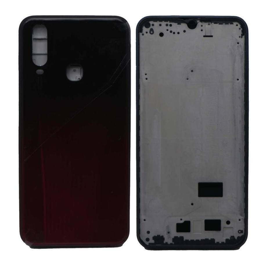 Full Body Housing for Vivo Y12 - Red - Maxbhi.com