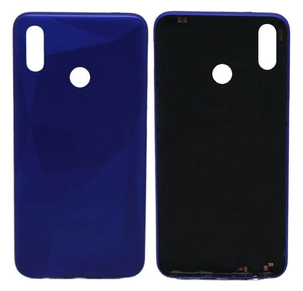 Back Panel Cover for Realme 3i - Blue - Maxbhi.com