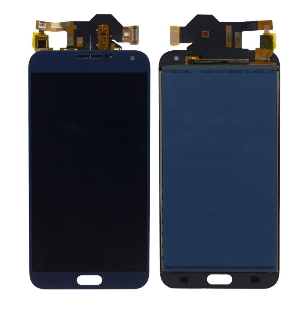 LCD with Touch Screen for Samsung Galaxy E7 SM-E700F - Blue by Maxbhi.com