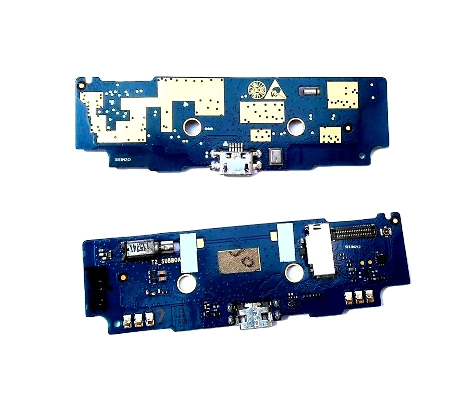 Charging Connector Flex PCB Board for Panasonic Eluga Mark by Maxbhi.com