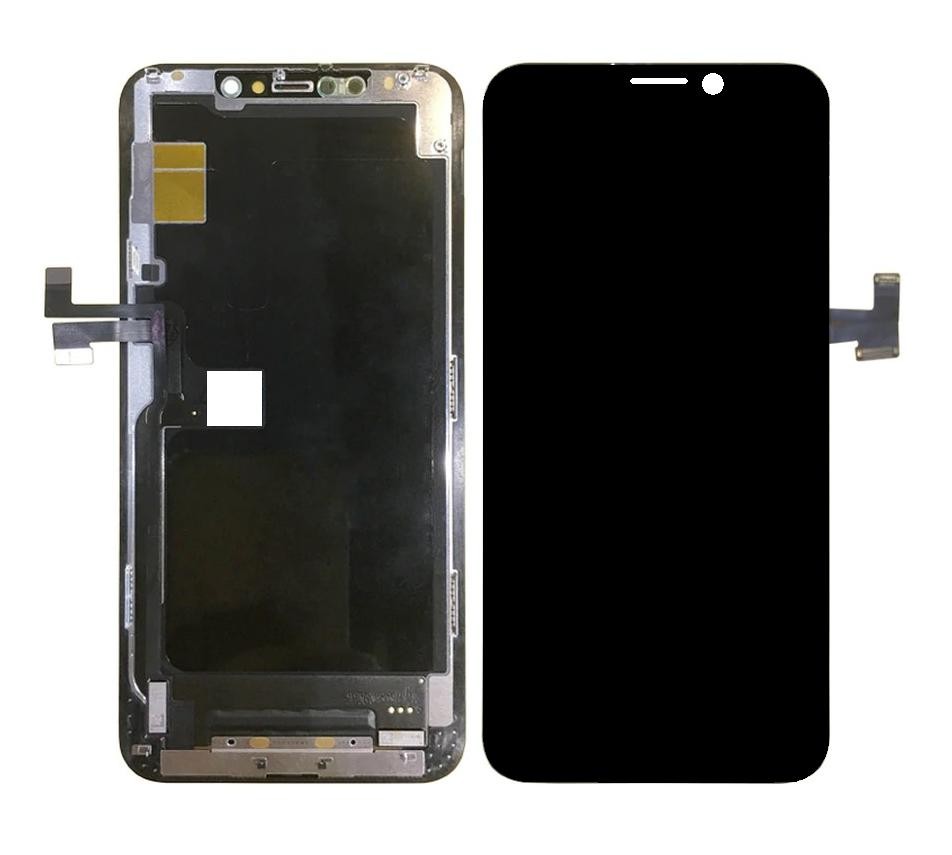 LCD with Touch Screen for Apple iPhone 11 Pro Max - White by Maxbhi.com