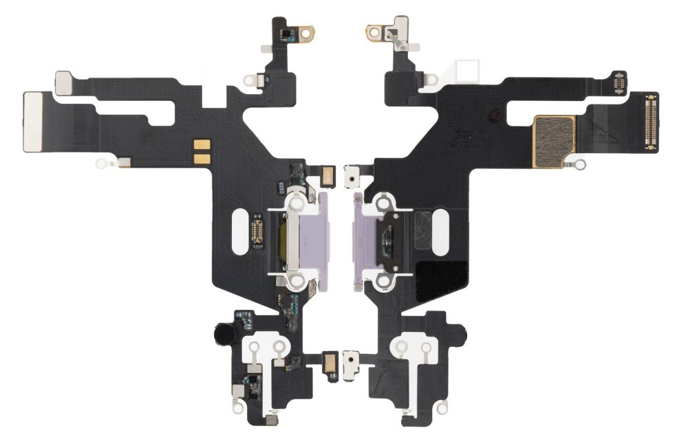 Charging Connector Flex PCB Board for Apple iPhone 11 by Maxbhi.com