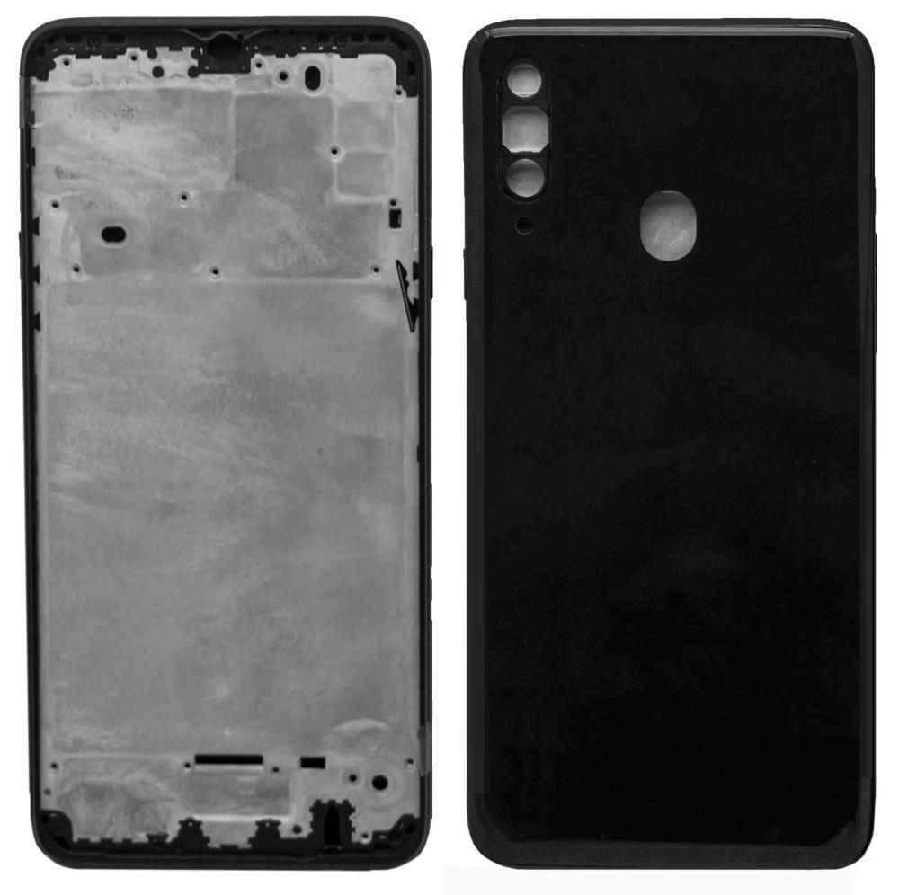 Full Body Housing for Samsung Galaxy A20s - Black - Maxbhi.com