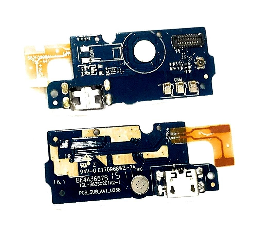 Charging Connector Flex PCB Board for Itel A40 by Maxbhi.com