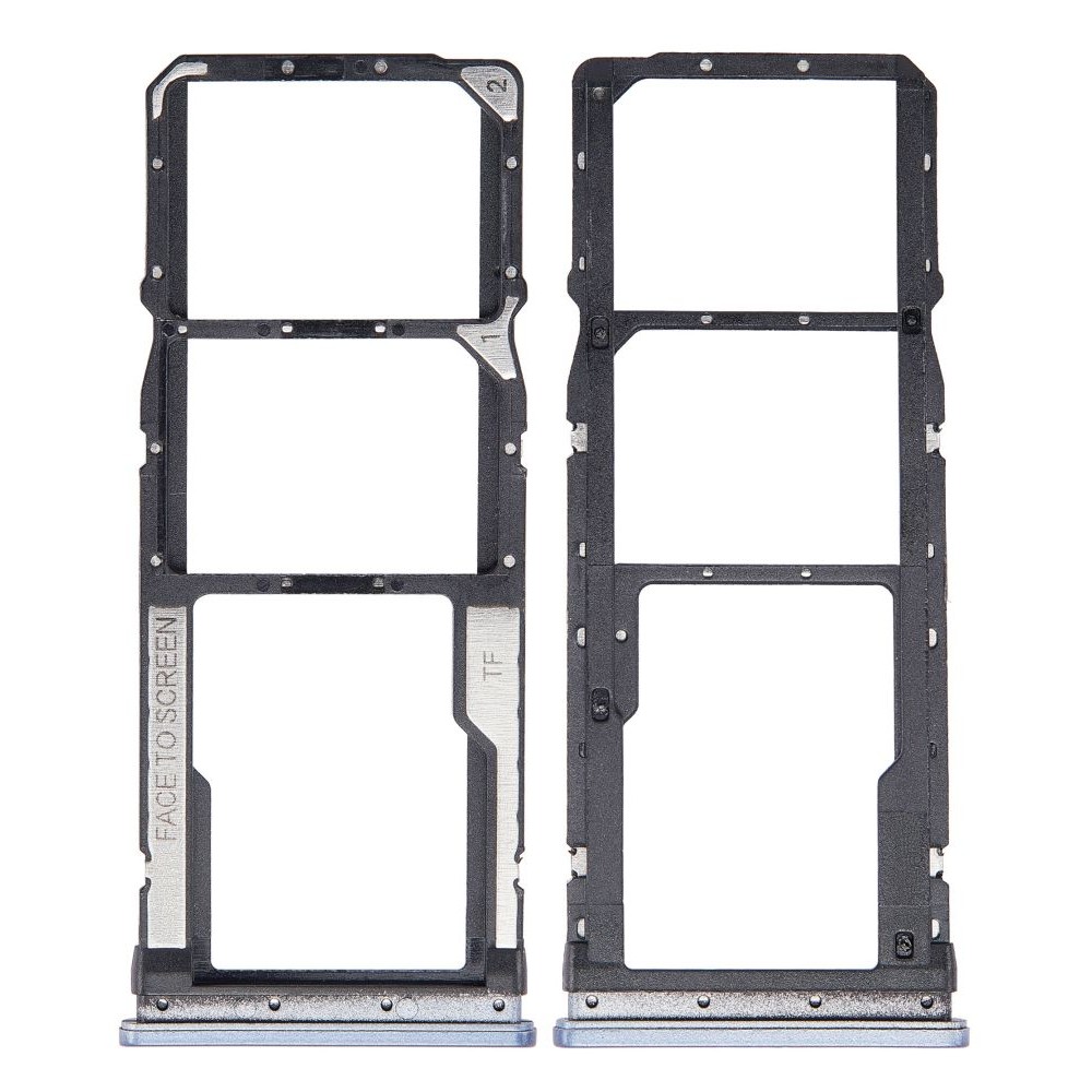 SIM Card Holder Tray for Xiaomi Redmi Note 9 Pro - Black - Maxbhi.com