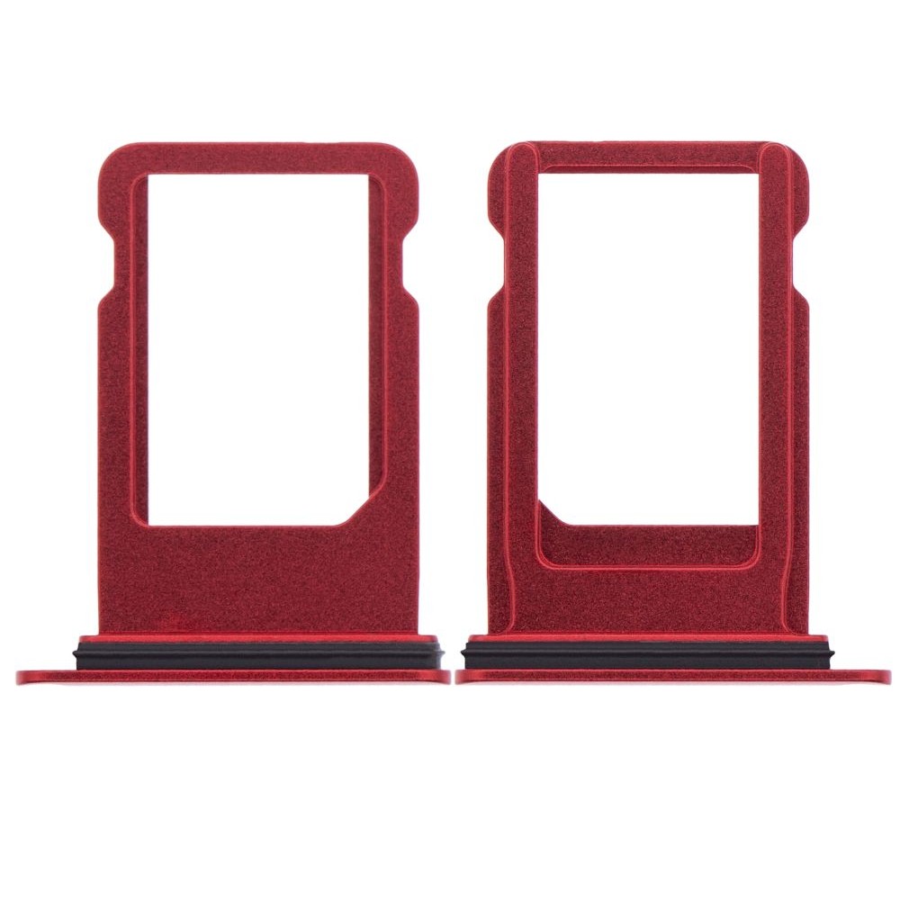 SIM Card Holder Tray for Apple iPhone SE 2020 - Red - Maxbhi.com