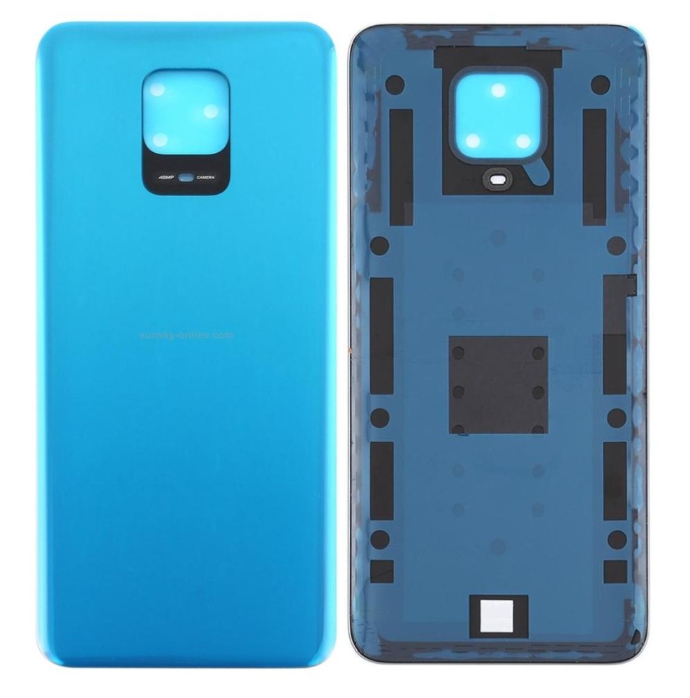 Back Panel Cover for Xiaomi Redmi Note 9 Pro Max - Blue - Maxbhi.com