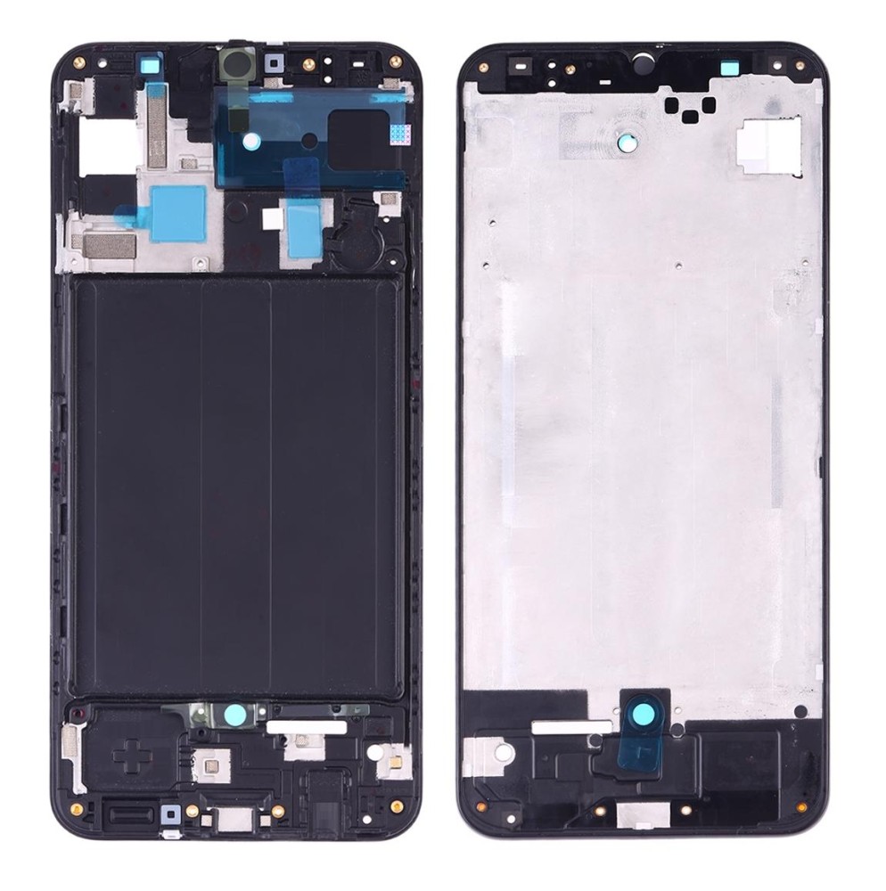 LCD Frame Middle Chassis for Samsung Galaxy A50 - Black by Maxbhi.com
