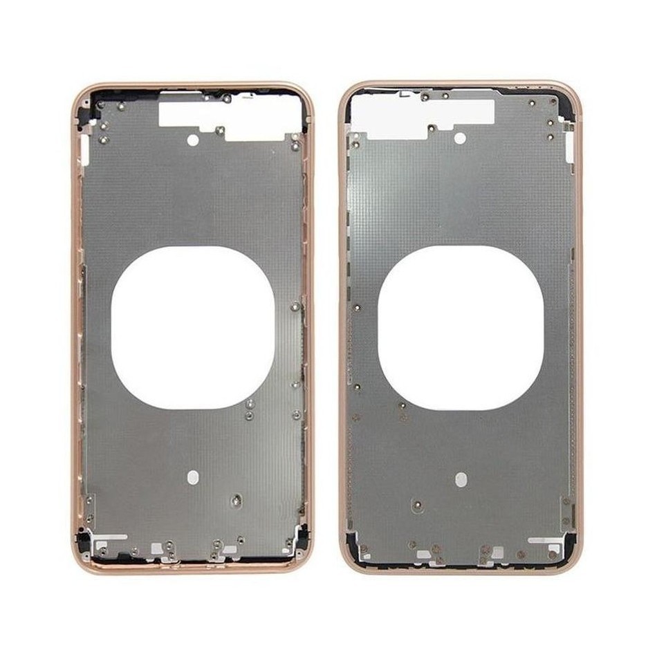 LCD Frame Middle Chassis for Apple iPhone 8 - Gold by Maxbhi.com