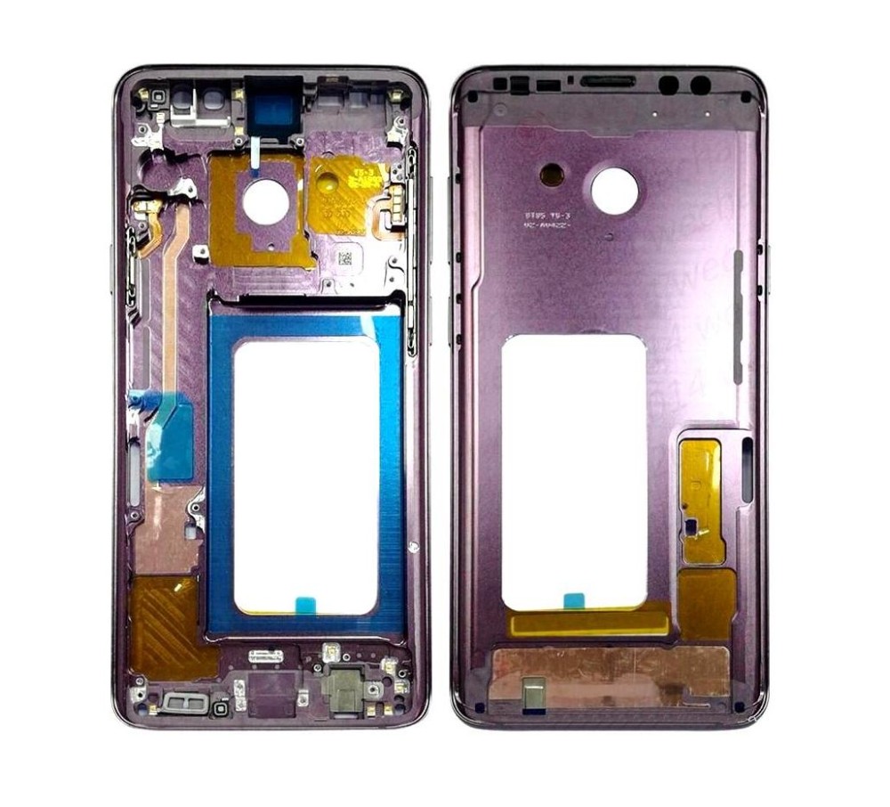 LCD Frame Middle Chassis for Samsung Galaxy S9 - Gold by Maxbhi.com