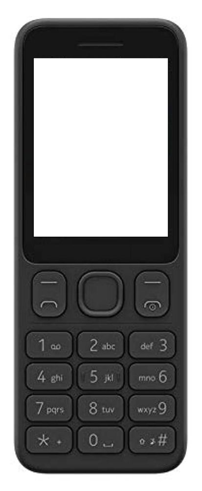 Full Body Housing for Nokia 125 - Black - Maxbhi.com