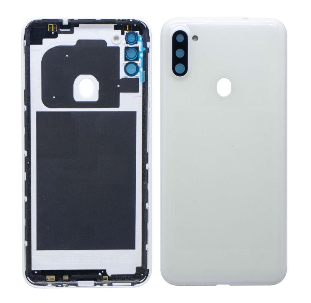 Back Panel Cover for Samsung Galaxy A11 - White - Maxbhi.com