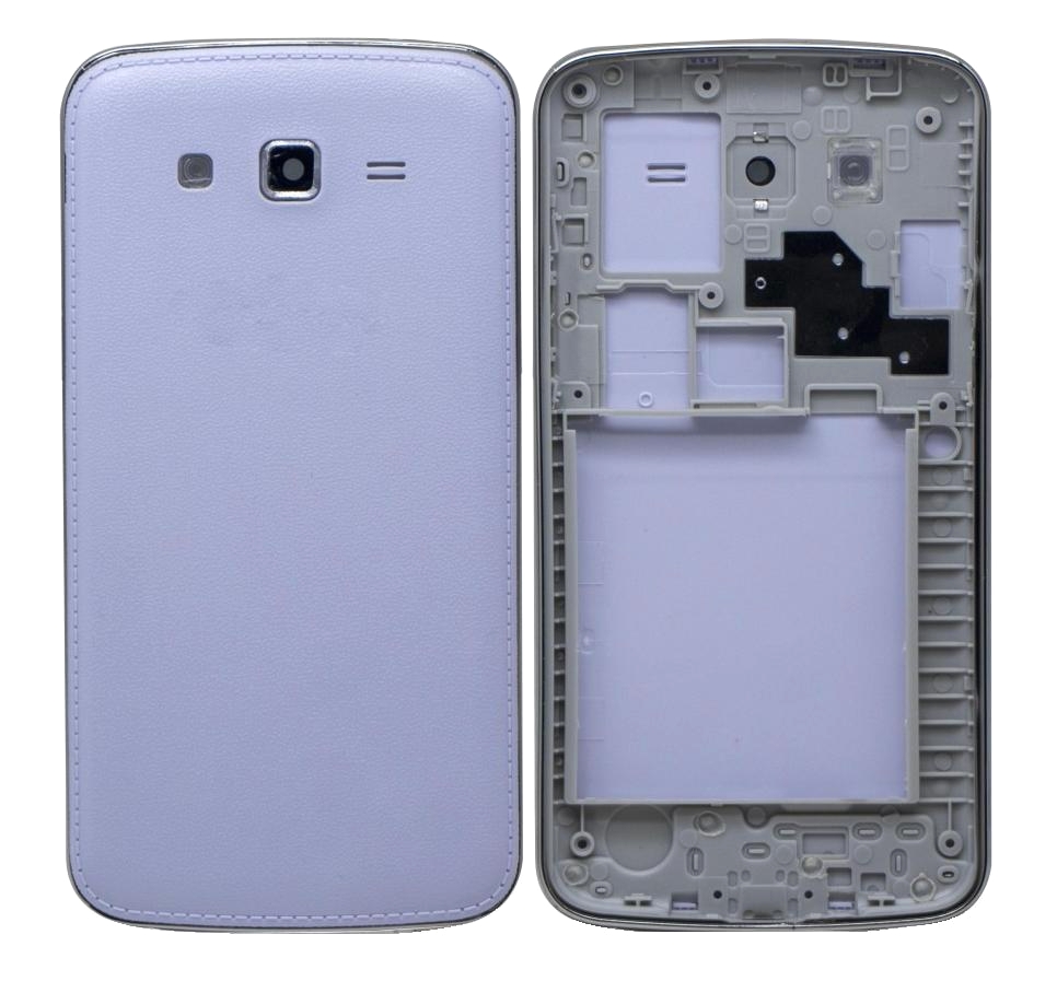 Full Body Housing for Samsung Galaxy Grand 2 SM-G7102 with dual SIM - White - Maxbhi.com