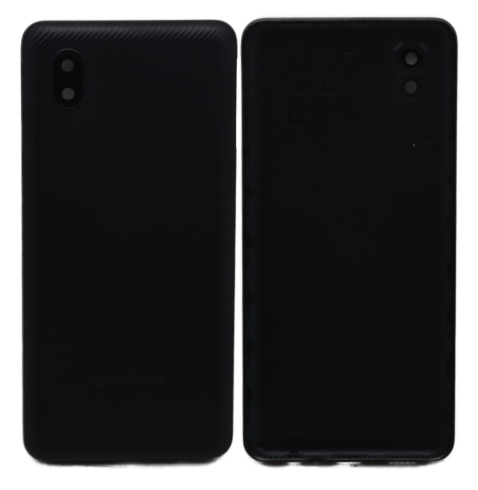 Back Panel Cover for Samsung Galaxy M01 Core - Black - Maxbhi.com