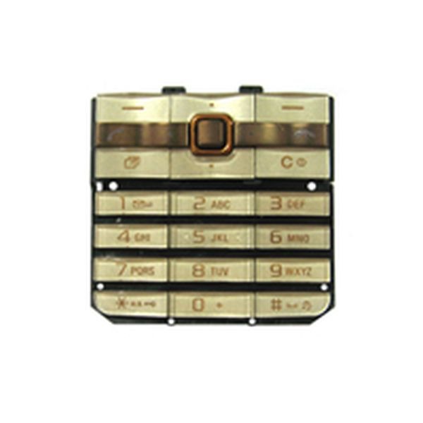 Keypad For Sony Ericsson G502 - Golden - Maxbhi.com