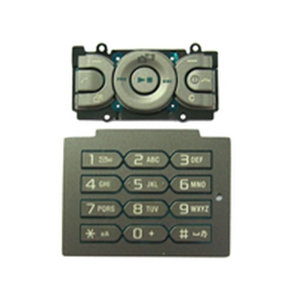 Keypad For Sony Ericsson W595 - Grey - Maxbhi.com