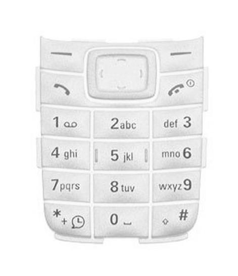 Keypad For Nokia 1112 - Silver - Maxbhi.com