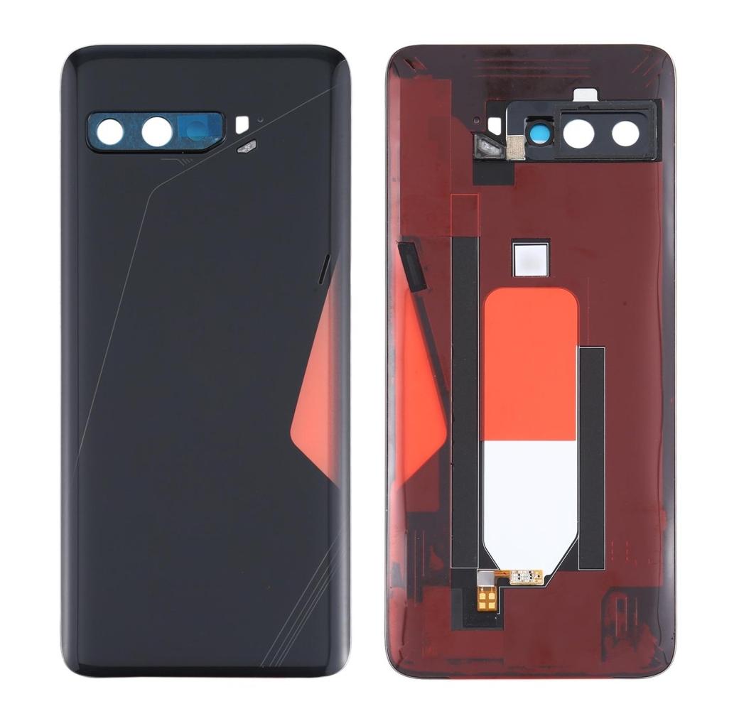 Back Panel Cover for Asus ROG Phone 3 - Black - Maxbhi.com