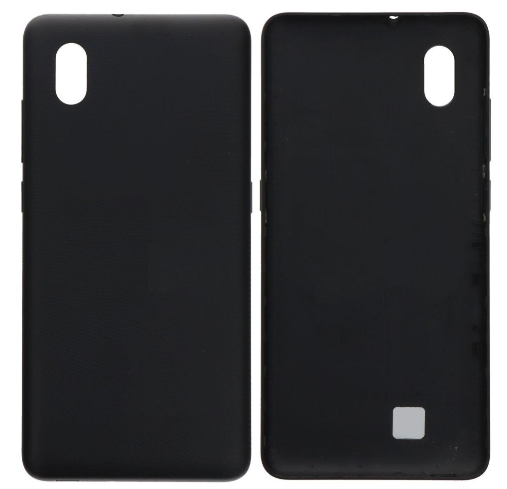 Back Panel Cover for Alcatel 1B 2020 - Black - Maxbhi.com