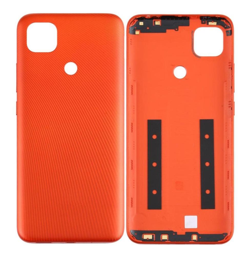 Back Panel Cover for Xiaomi Redmi 9 India Aug 2020 - Orange - Maxbhi.com
