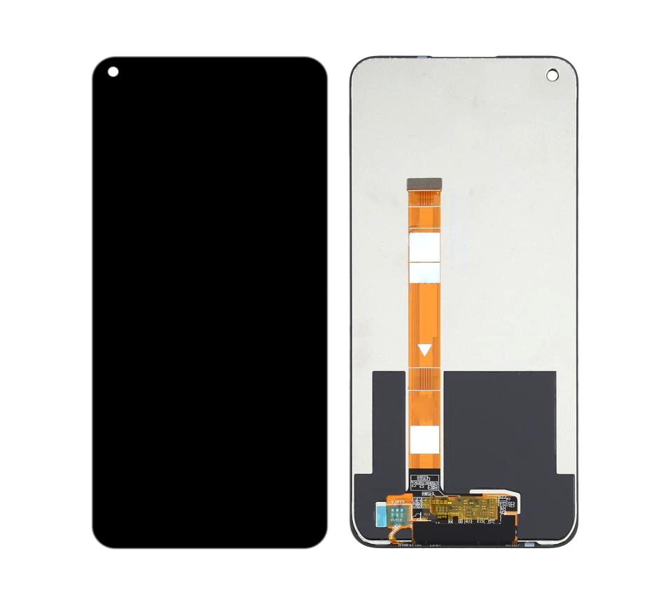 LCD with Touch Screen for Realme 7i - White by Maxbhi.com