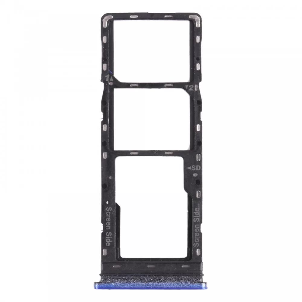 SIM Card Holder Tray for Tecno Spark 6 Air - Blue - Maxbhi.com