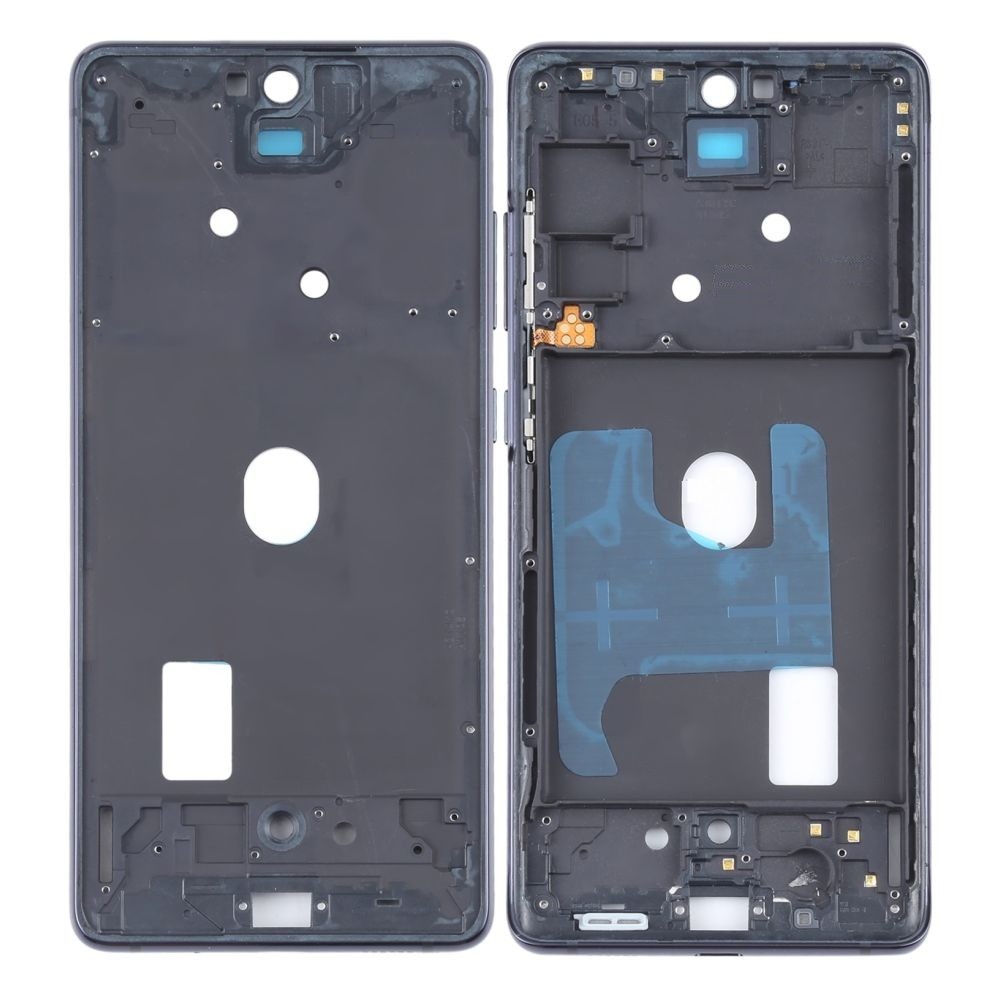 LCD Frame Middle Chassis for Samsung Galaxy S20 FE - Black by Maxbhi.com