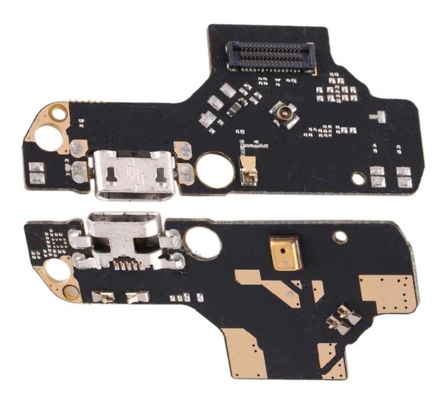 Charging Connector Flex PCB Board for Nokia 3.2 by Maxbhi.com