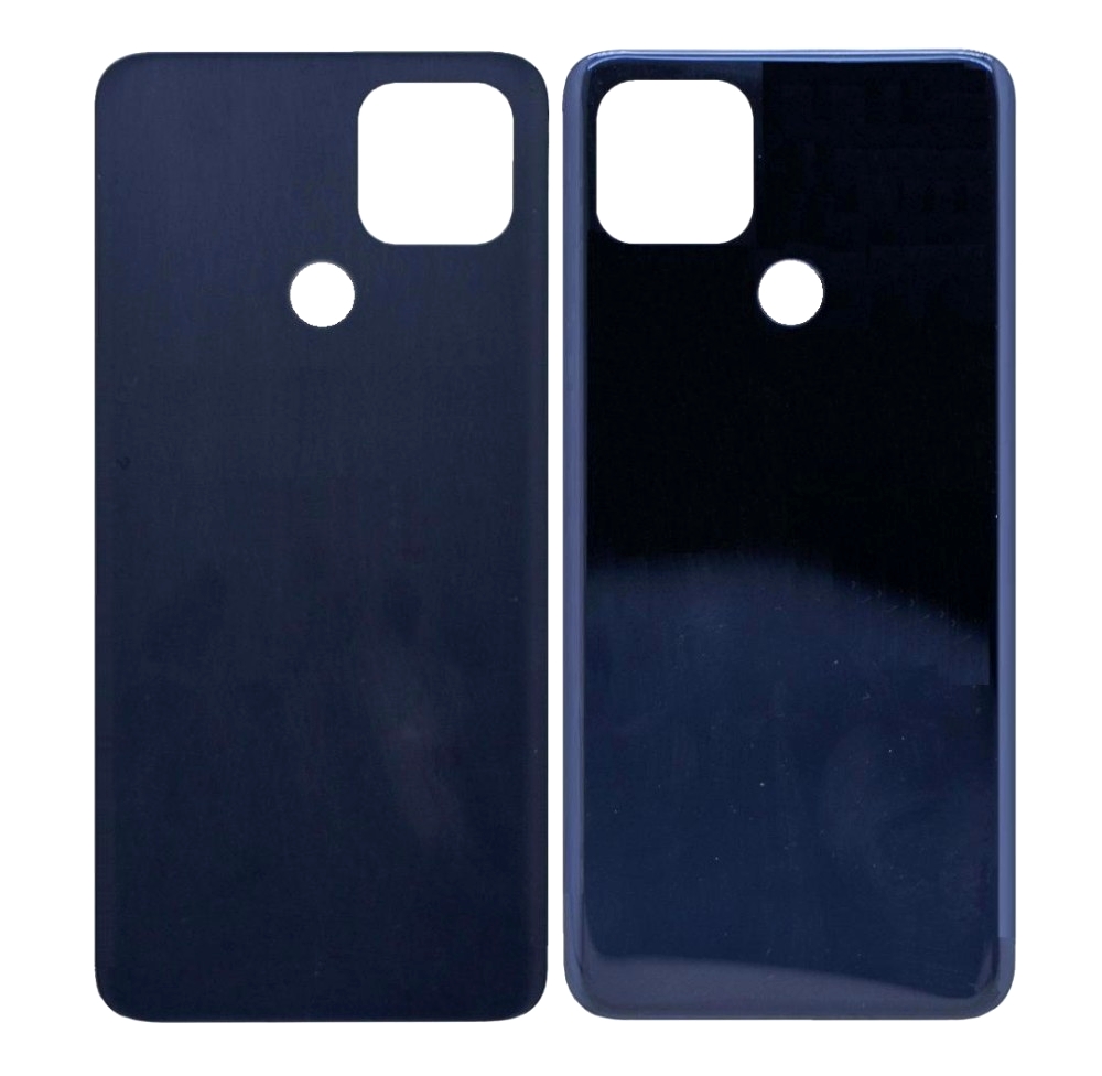 Back Panel Cover for OPPO A15 - Black - Maxbhi.com