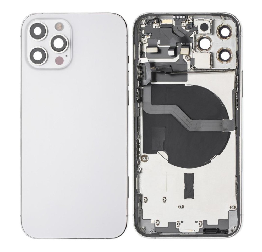 Full Body Housing for Apple iPhone 12 Pro - White - Maxbhi.com