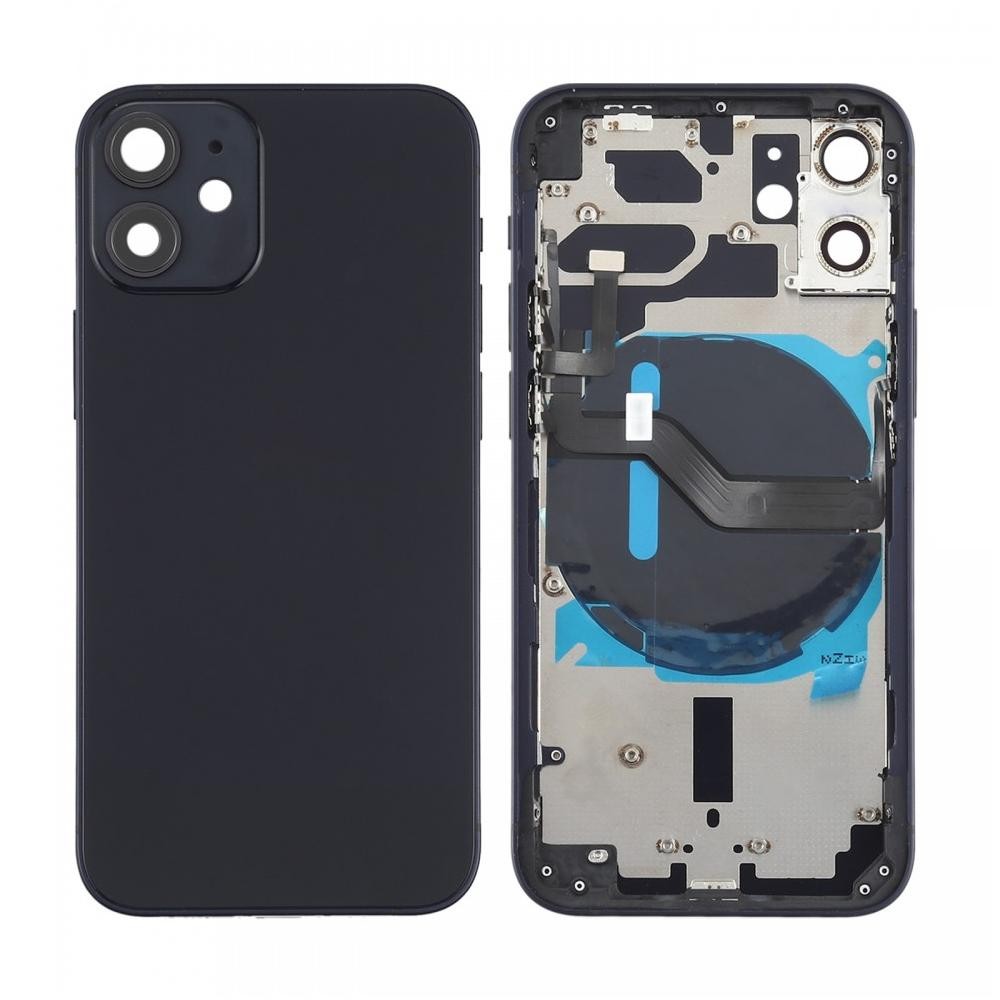 Full Body Housing for Apple iPhone 12 Mini - Black - Maxbhi.com