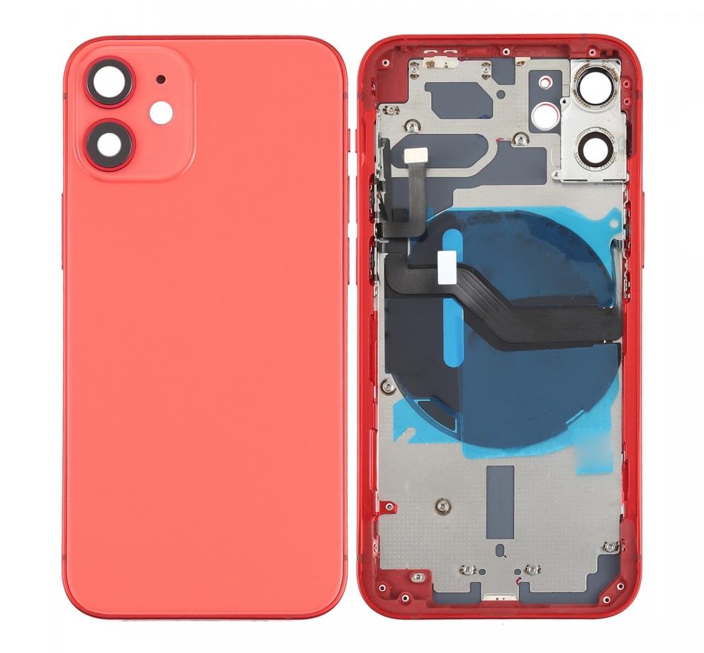 Full Body Housing for Apple iPhone 12 Mini - Red - Maxbhi.com