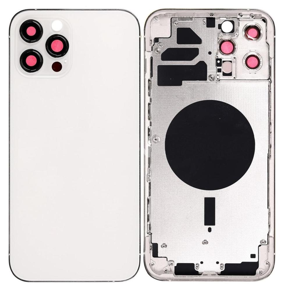 Full Body Housing for Apple iPhone 12 Pro Max - White - Maxbhi.com