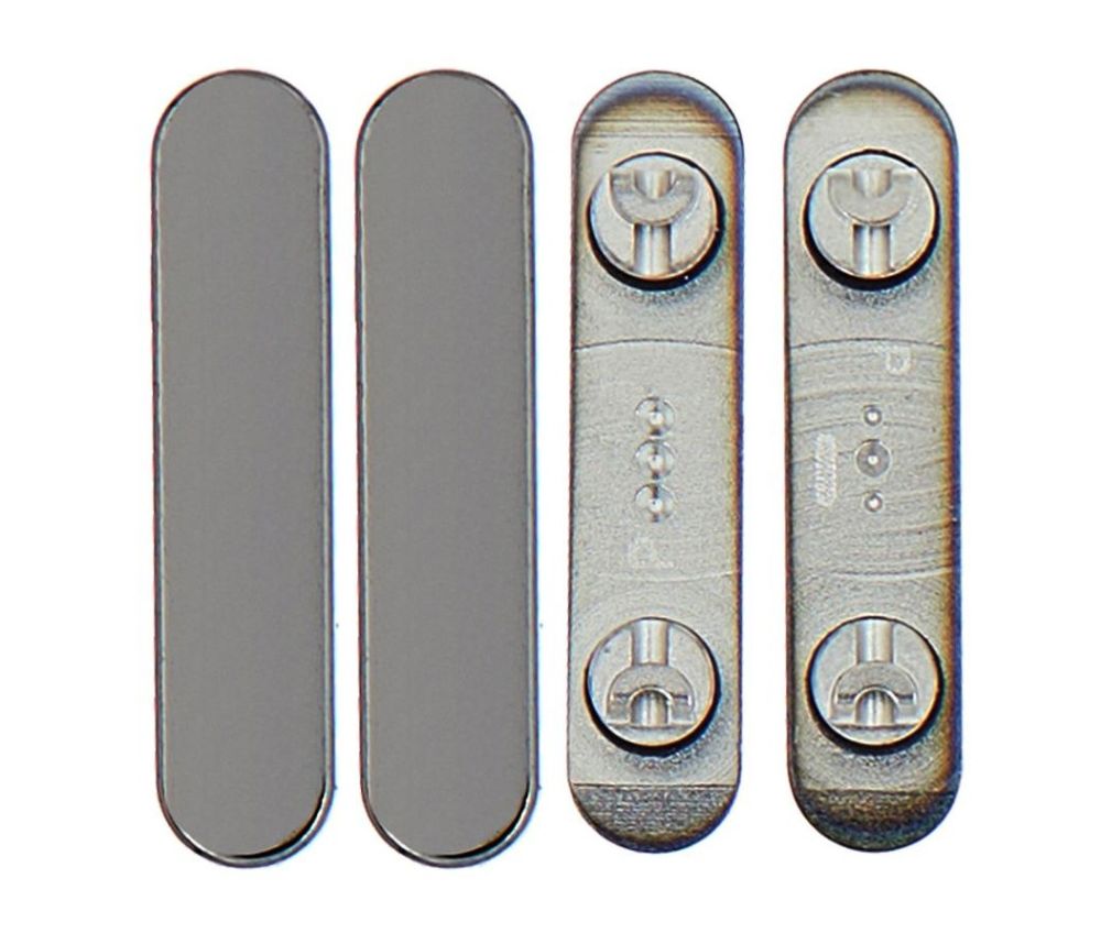 Volume Side Button Outer for Apple iPhone 12 Pro Max Grey by Maxbhi.com