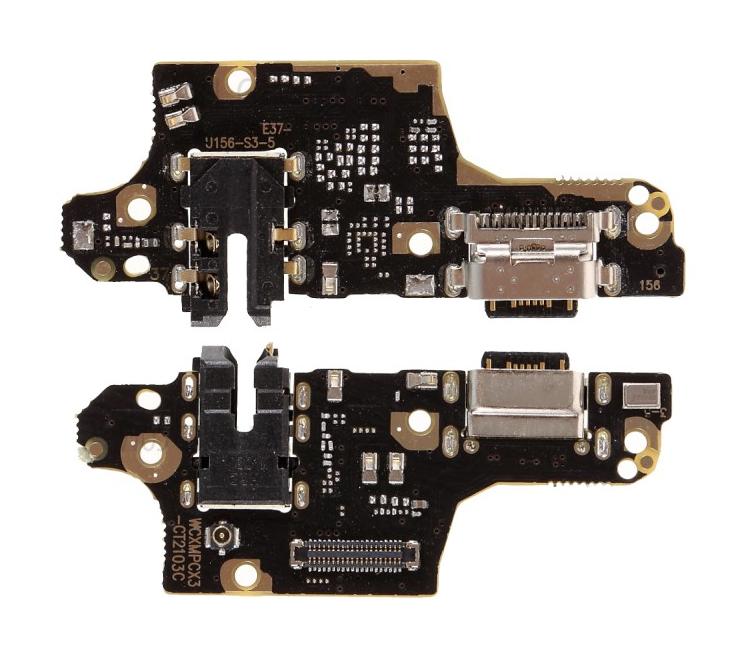 Charging Connector Flex PCB Board for Xiaomi Poco X3 by Maxbhi.com