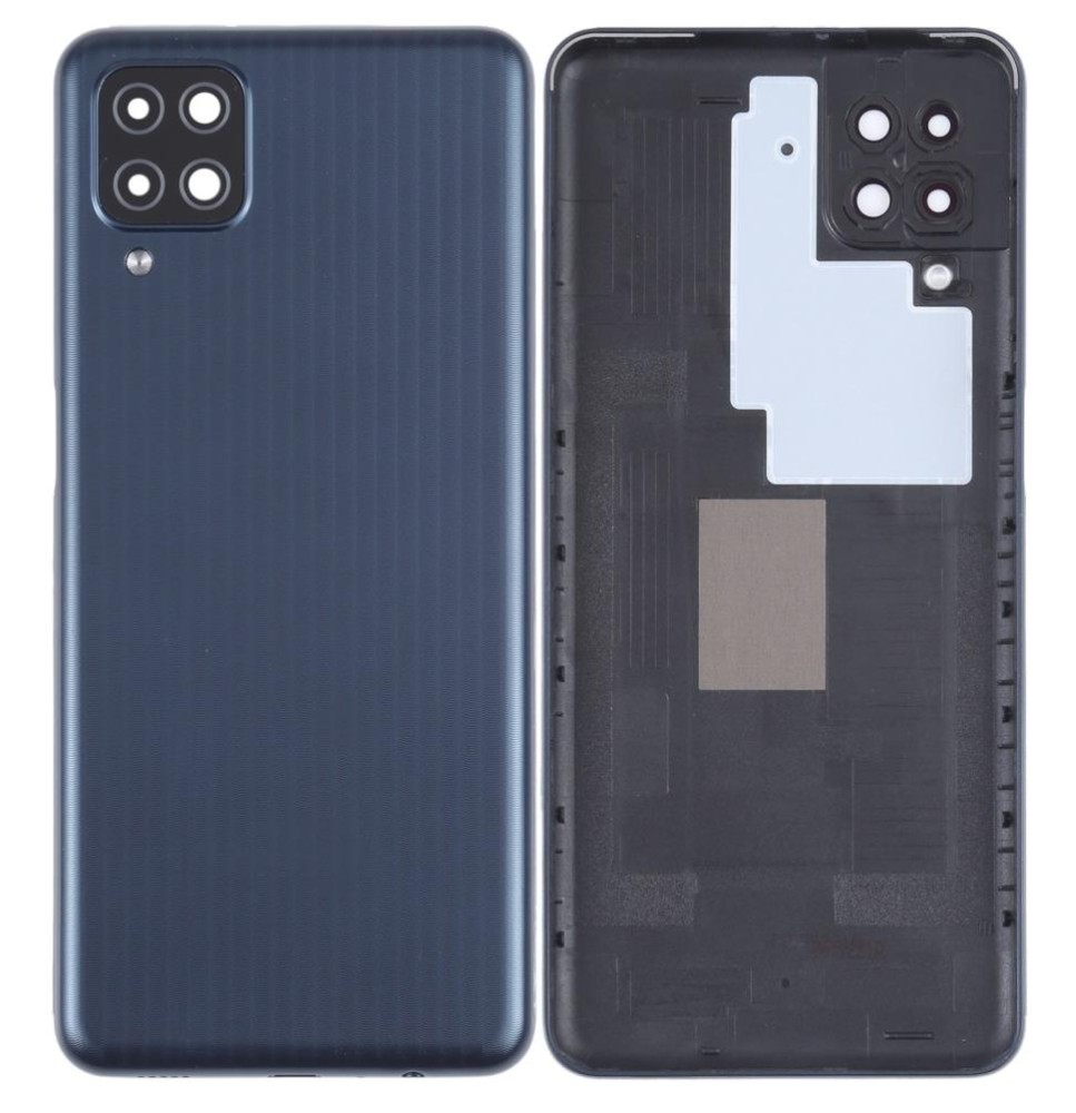 Back Panel Cover for Samsung Galaxy M12 - Black - Maxbhi.com