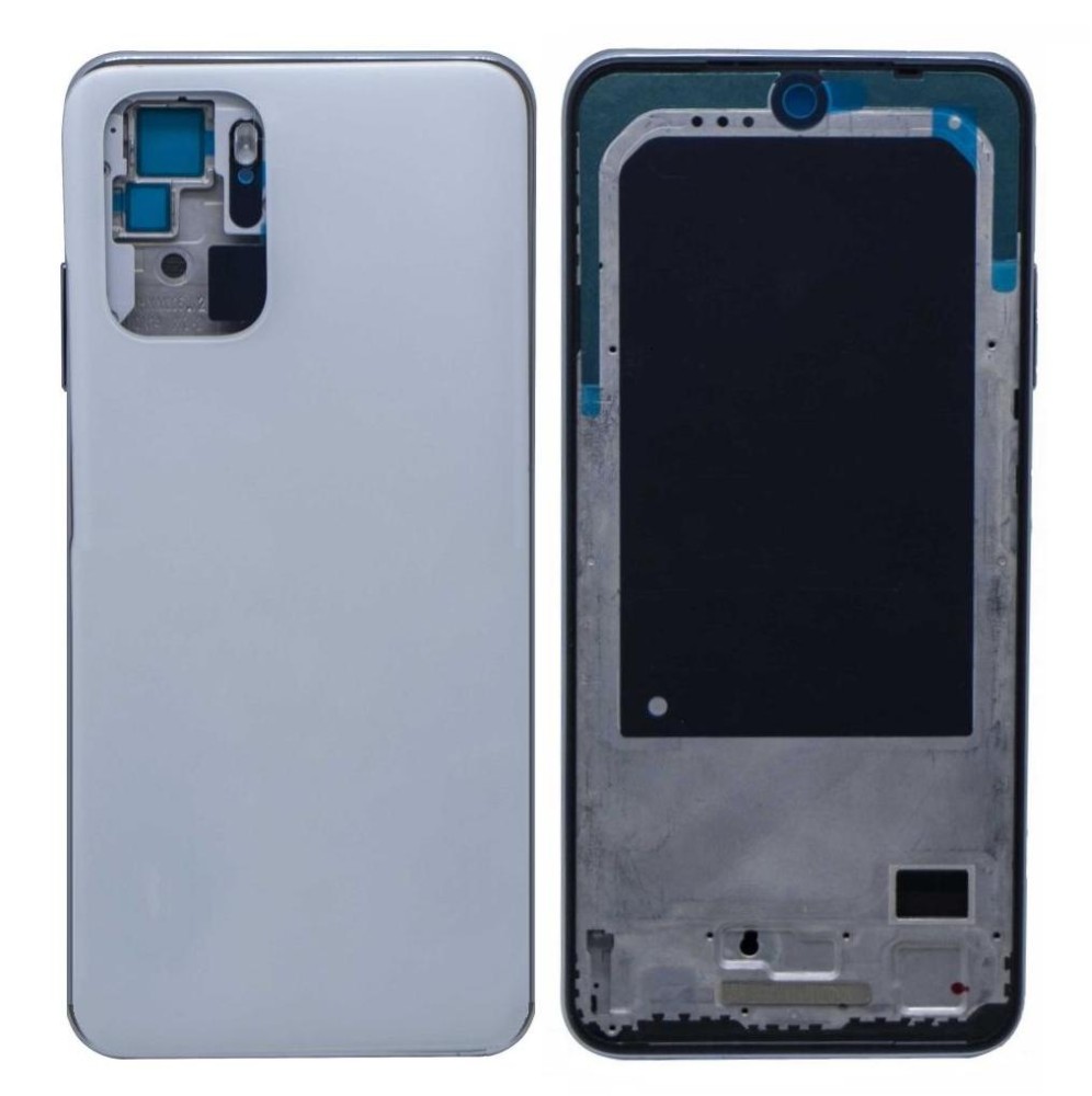 Full Body Housing for Xiaomi Redmi Note 10 - White - Maxbhi.com