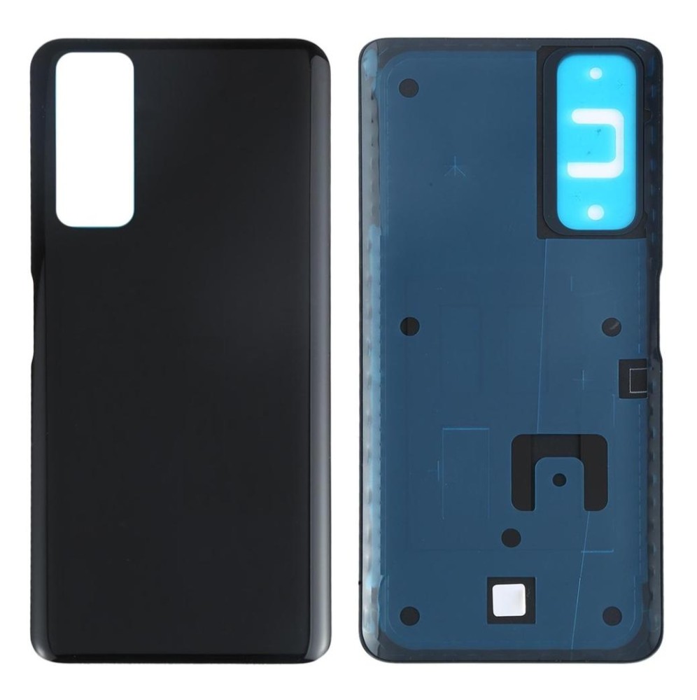 Back Panel Cover for Huawei Y7a - Black - Maxbhi.com