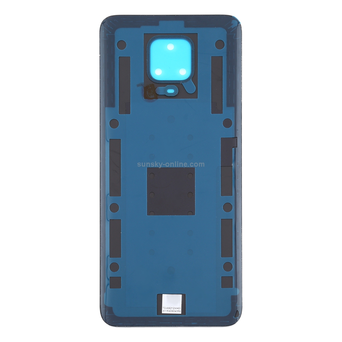 Back Panel Cover for Xiaomi Redmi Note 9 Pro Max - Blue - Maxbhi.com