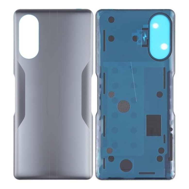 Back Panel Cover for Xiaomi Poco F3 GT - Silver - Maxbhi.com