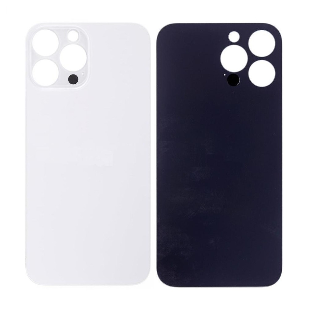 Back Panel Cover for Apple iPhone 13 Pro Max - Silver - Maxbhi.com