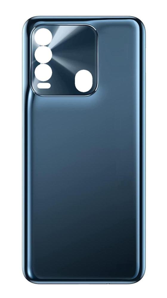 Back Panel Cover for Tecno Spark 8 - Blue - Maxbhi.com
