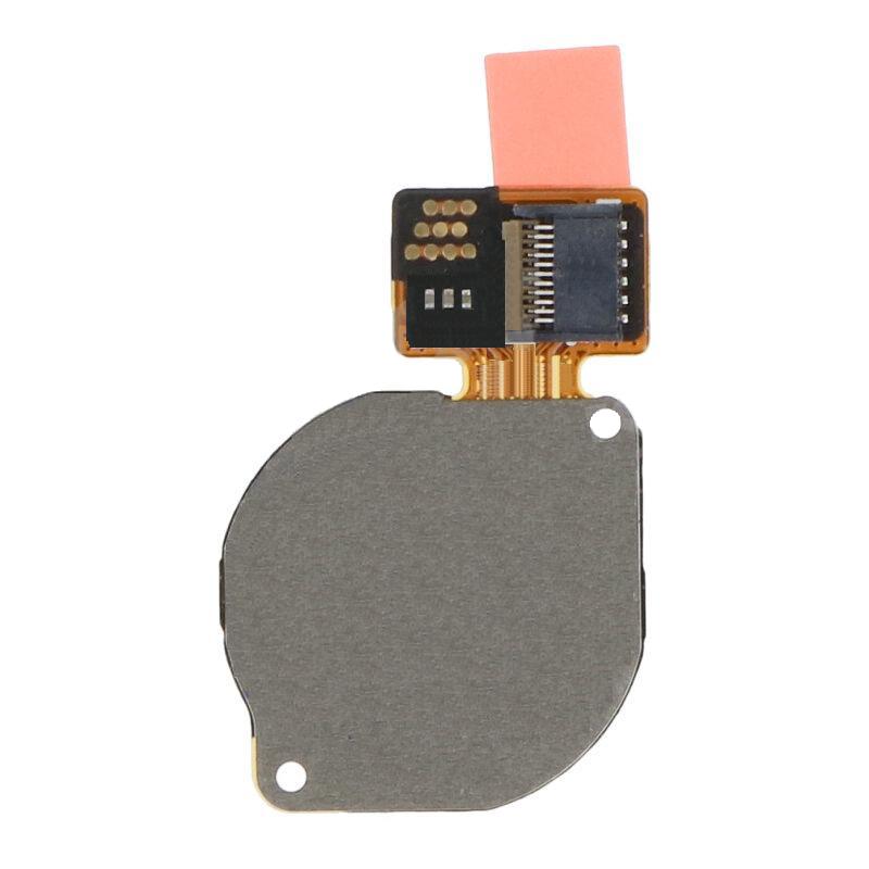 Fingerprint Sensor Flex Cable for Huawei Y7p Black by Maxbhi.com