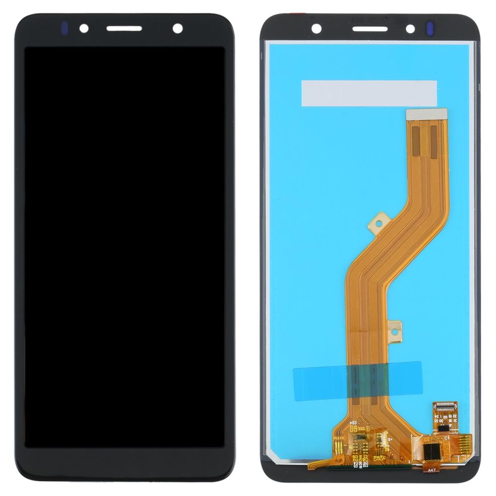 LCD with Touch Screen for Itel A36 - White by Maxbhi.com
