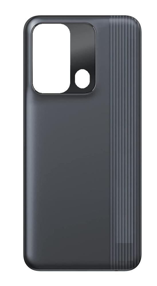 Back Panel Cover for Tecno Spark 8C - Black - Maxbhi.com