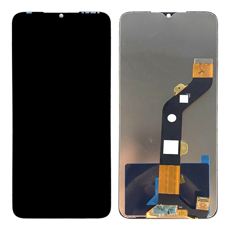 LCD with Touch Screen for Tecno Pop 5 LTE - White by Maxbhi.com