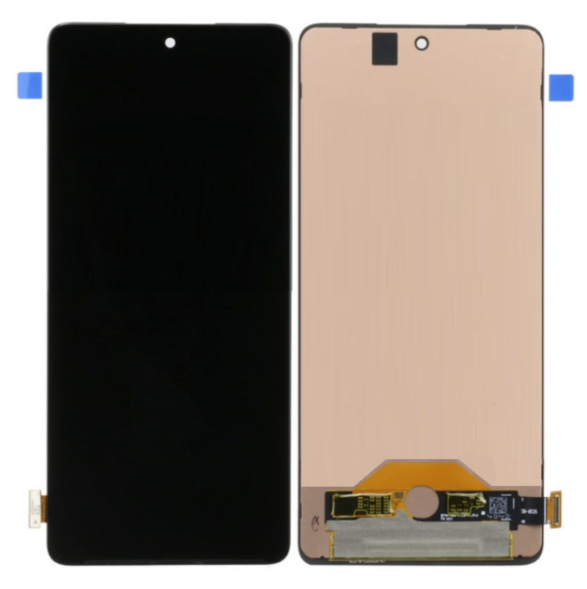LCD with Touch Screen for Samsung Galaxy M53 5G - Blue by Maxbhi.com