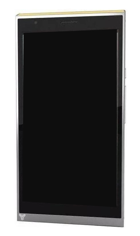 LCD Frame Middle Chassis for Turing Pharaoh - Black by Maxbhi.com