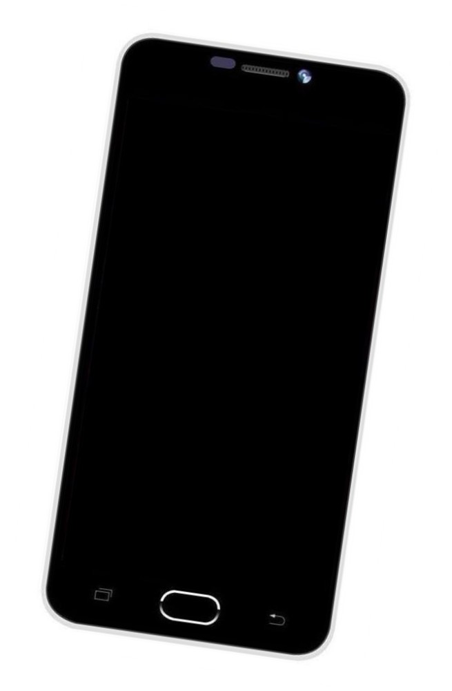 LCD Frame Middle Chassis For Indus Aura Black By Maxbhi Com